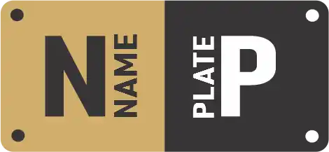 Wooden Desk Name Plate Online in Pakistan | Wooden Name Plate