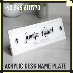 Desk Name Plates